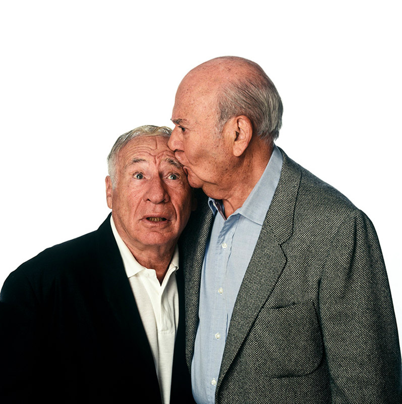 MIG_SC198 : Mel Brooks & Carl Reiner - Iconic Images MIG_SC198 : Mel Brooks & Carl Reiner - Iconic Images
